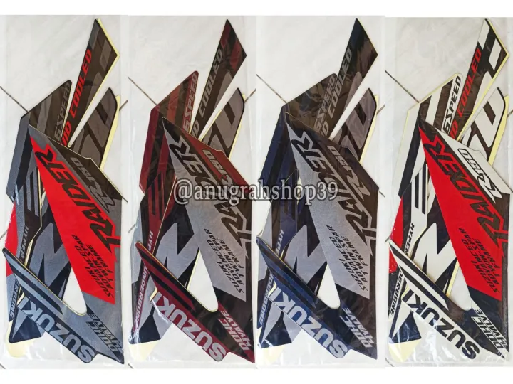 STRIPING STIKER FU INJEKSI RAIDER 2022, POLET LIS STIKER BODY MOTOR ...