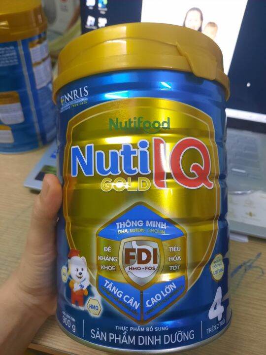 Sữa Bột Nutifood Nuti IQ Gold Số 4 Hộp 900g HSD T1-2024 | Lazada.vn