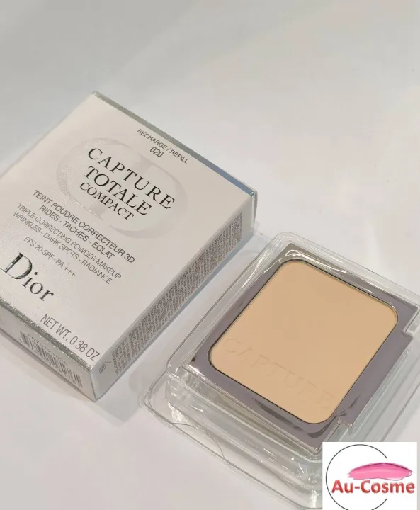 DIOR Capture Totale Triple correcting powder foundation wrinkles - dark ...
