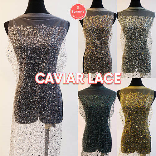 Caviar Lace per 1/2 YARD(15-18 inches) | Lazada PH