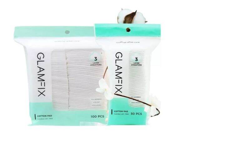 GLAMFIX Live Better Cotton Pad - Kapas Wajah | Lazada Indonesia