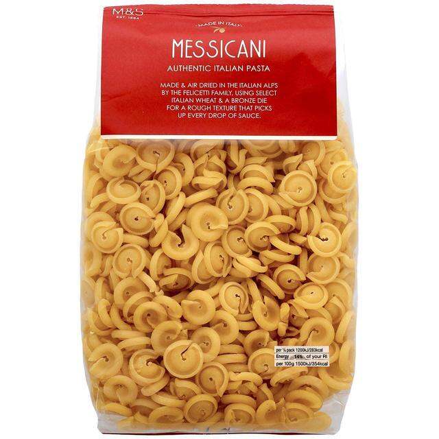M&S Messicani 500g x1 Marks and Spencer Food Authentic Italian Pasta ...