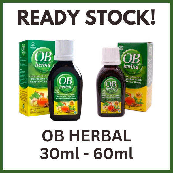 Deltomed OB Herbal Dewasa Obat Batuk Herbal 60ml 30ml Terbaru Terbaik ...