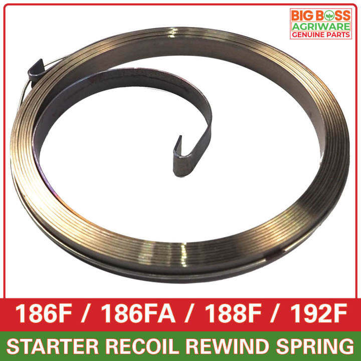 BBA Starter Recoil Rewind Spring 186F, 186FA, 188F, 192F (10hp, 12hp ...