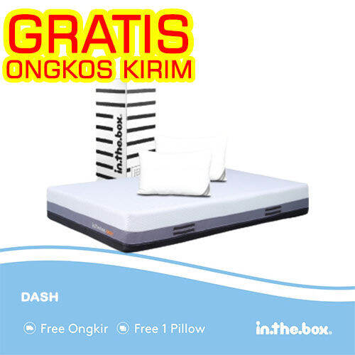 In The Box DASH Kasur Spring Bed Matras Inthebox Ukuran 180x200 | Lazada Indonesia