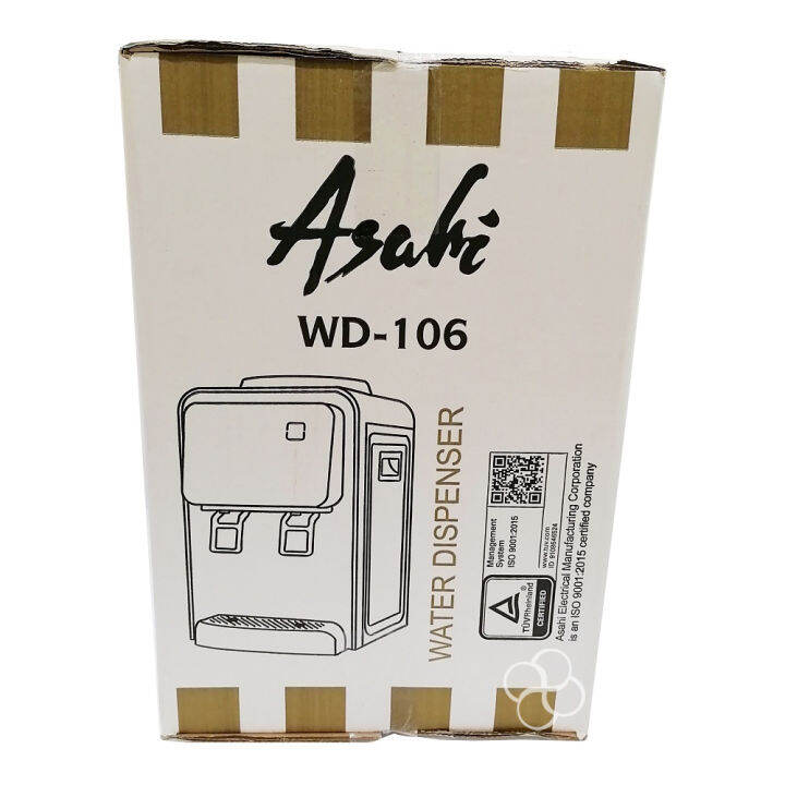 Asahi WD-106 Table Top Water Dispenser | Lazada PH