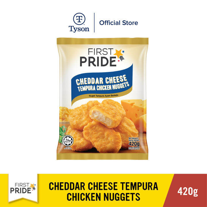 First Pride Cheddar Cheese Chicken Nuggets 420g | Lazada