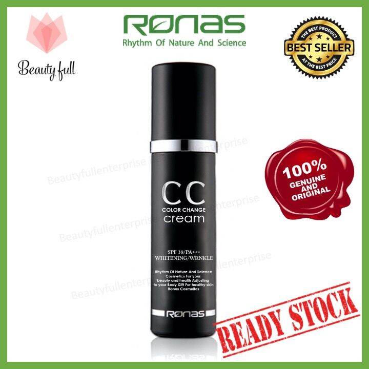 Ronas CC Cream RONAS 水嫩美白CC霜 | Lazada