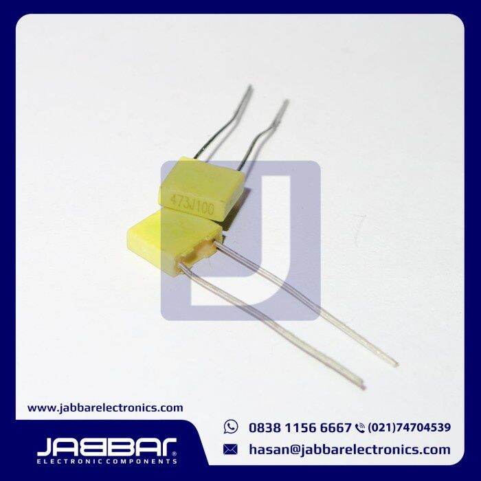Capasitor 473J100 - 47nF 5% 100V DIP2 MKM CAPACITOR Kapasitor | Lazada ...