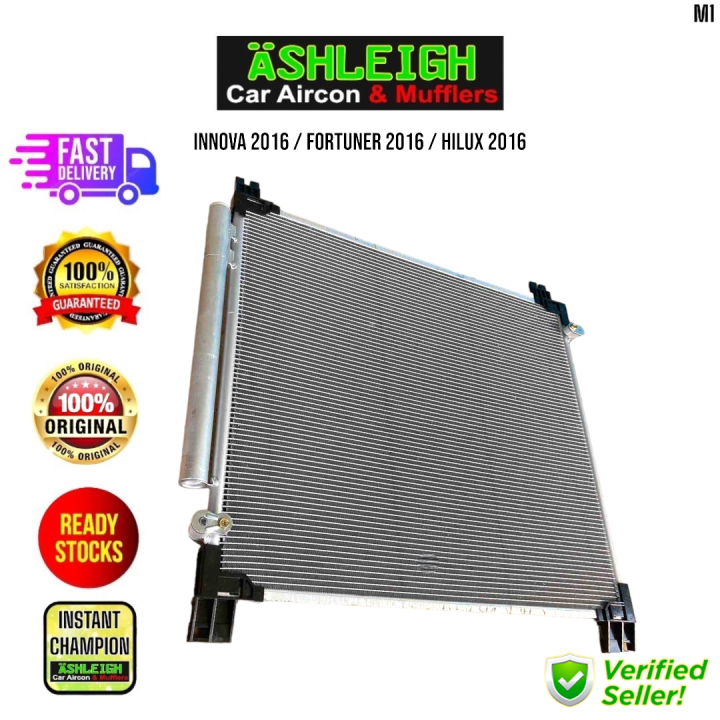 Toyota Innova 2016 / Fortuner 16 / Hilux 16 Denso Condenser Car aircon ...