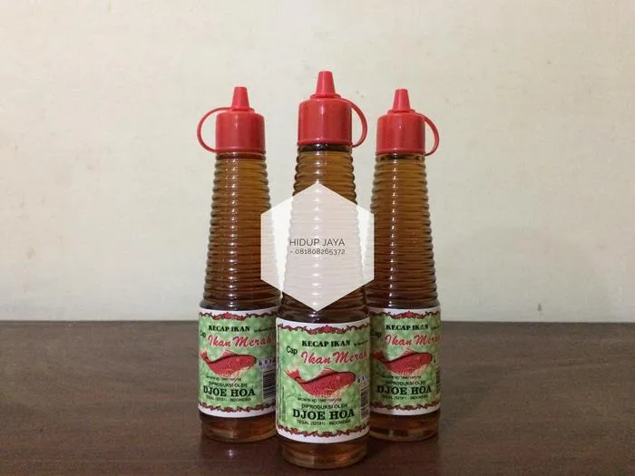 Kecap Ikan Cap Ikan Merah Djoe Hoa 140Ml x 3 btl PAKET EKONOMIS | Lazada Indonesia