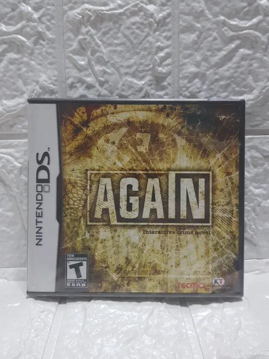 Again Interactive Crime Novel Nintendo DS Game US Version | Lazada PH