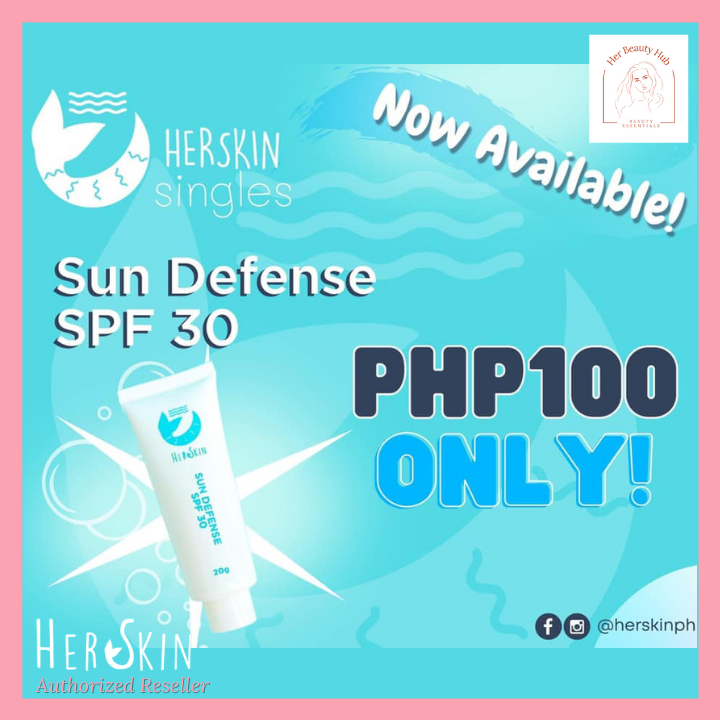 HerSkin Sun Defense with SPF 30 100% ORIGINAL - HerSkin sun defense ...