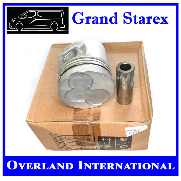 PISTON WITH PIN SET, 4x/set, Grand Starex, 90mm, D4BF, y-2007-2017 ...