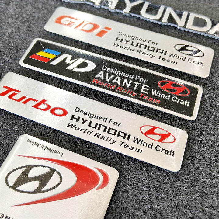 Modified Metal Label Car Stickers 3D labelling Car Tail Decals for ...