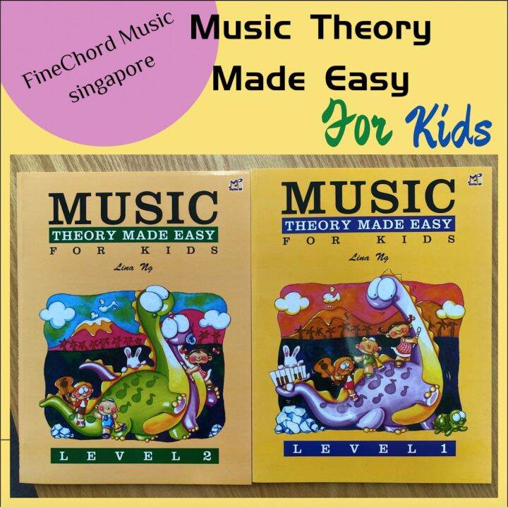 Theory Made Easy For Kids Little Children Level 1 Level 2 (Author: Lina ...
