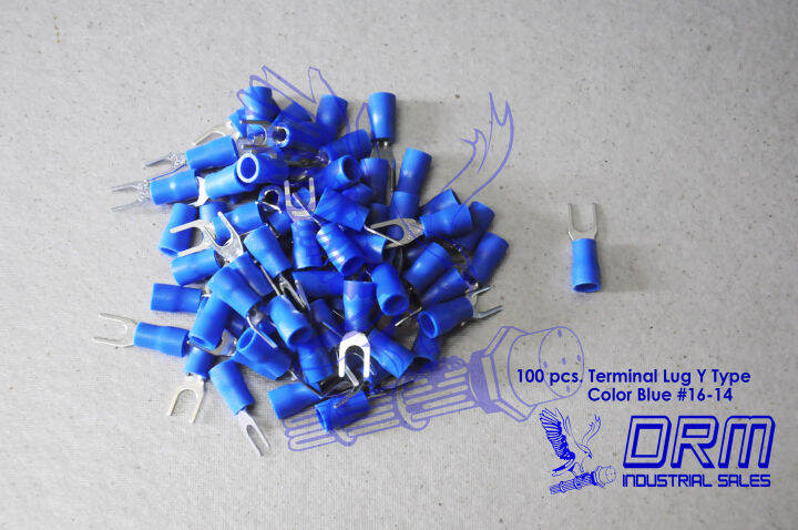 Terminal Lug Y Type Blue 16-14 (100pcs) | Lazada PH