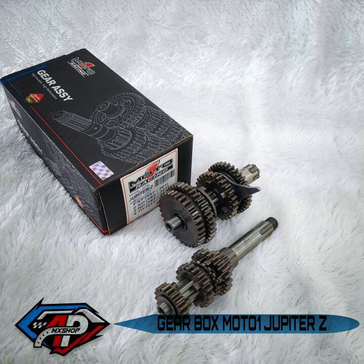 GEAR BOX JUPITER Z MOTO 1 TIPE GTR GIR RATIO GIGI RASIO MOTO 1 JUPITER ...