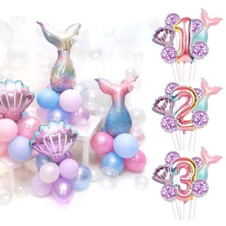 Mermaid Balloons Mermaid Tail Balloon Mermaid Balloons Birthday ...