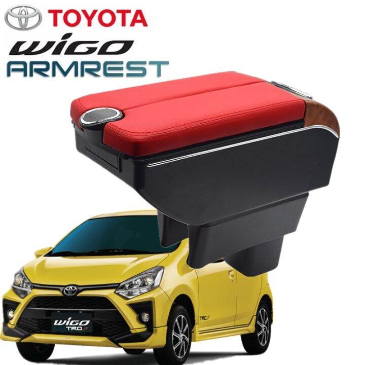 Xuming Toyota Wigo 2014-2021 OEM Arm Rest Adjustable Armrest Console ...