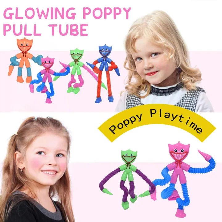 Pop Tube Poppy Game Time Fidget Toy Stress Relief Huggy Light Wuggy ...