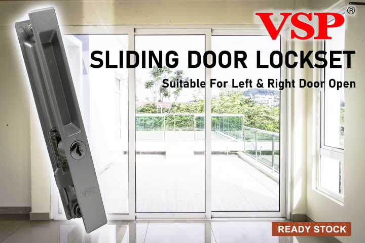 VSP A6 High Performance Quality Aluminium Sliding Door Lockset ...
