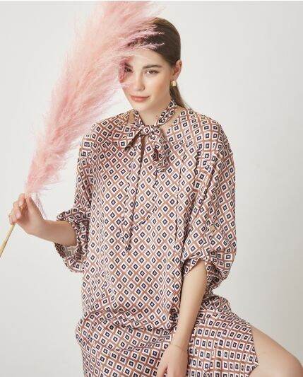 Nitan (นิทาน) เดรสให้นม ชุดคลุมท้อง LARCH | Lazada.co.th