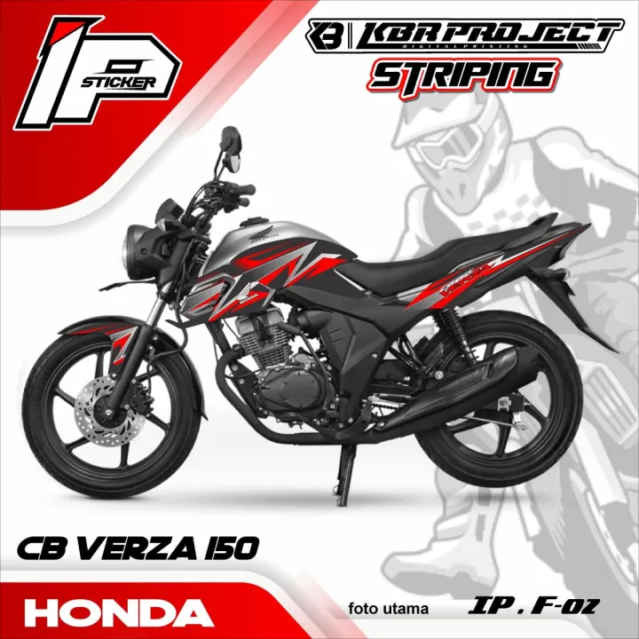 Striping CB VERZA 150 - Sticker Striping Variasi List HONDA CB VERZA ...