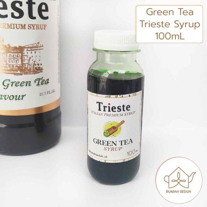 100 mL Trieste Matcha Green Tea Syrup - Sirup Macha Teh Hijau Jepang ...