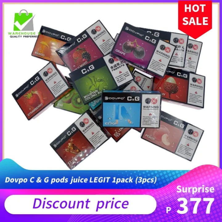 Dovpo C G pods juice (Compatible w/ infinity and essential device ...