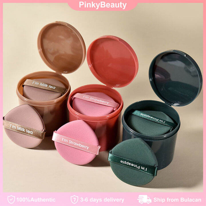 7pcs Air Cushion Powder Puff Double Side Wet and Dry Soft Circular ...
