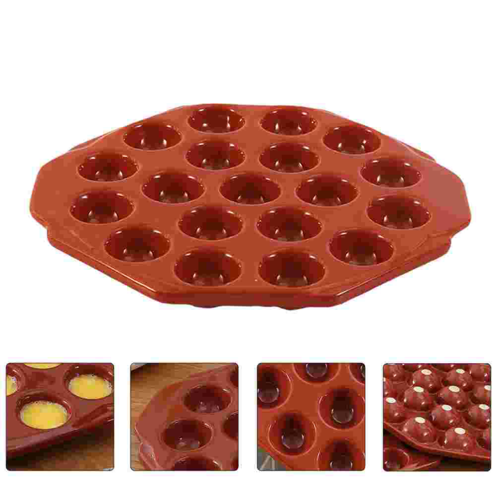 Plate Escargot Dish Snail Tray Serving Egg Baking Ceramic Pan Cooking ...