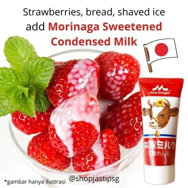 Morinaga Japan Sweetened Condensed Milk 120g Susu Kental Manis Jepang | Lazada Indonesia
