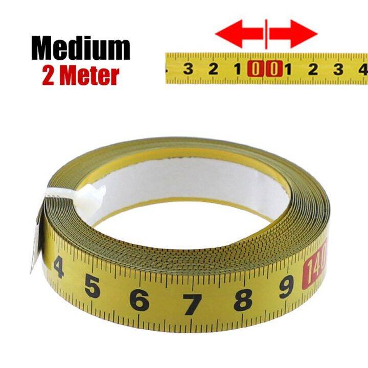 Electroplated Surface Self Adhesive Ruler Right To Left(Reverse) Brand ...
