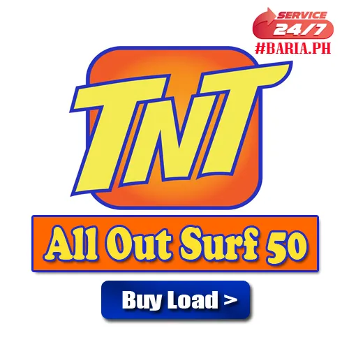 #BARIA.PH, TNT, Promo Load, All Out Surf 50 (AOS50), 3 days Validity ...