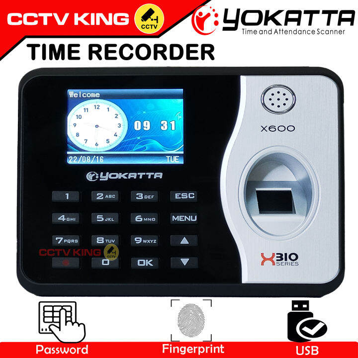 YOKATTA X600 Biometrics Attendance Time Keeper Machine, Biometric ...