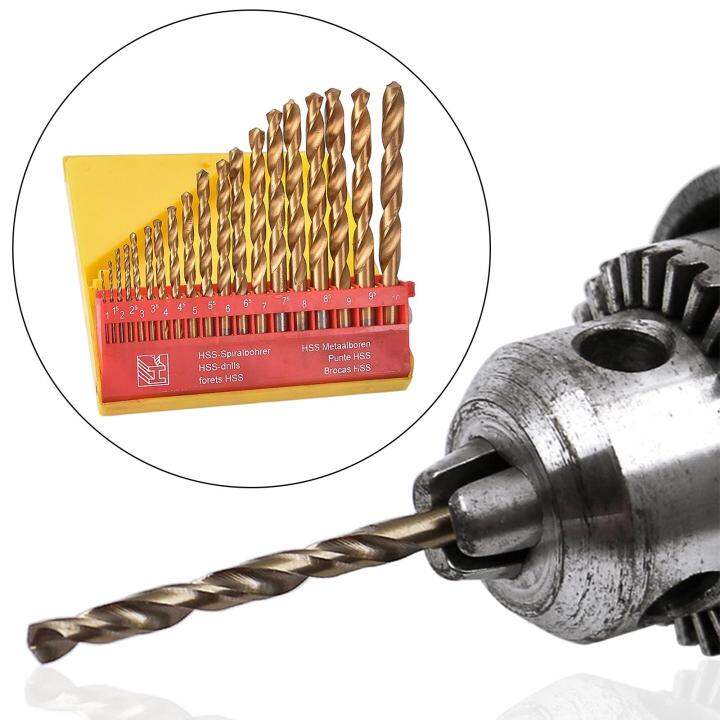 BolehDeals Drill Bit Set Replacement Heavy Duty Round Shanks for ...