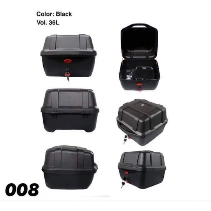 top box for motorcycle HNJ TOP BOX 008 VOLUME 36 LITERS HIGH QUALITY ...