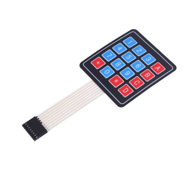 Matrix Keypad 4x4 Arduino ปุ่มกด คีย์แพด By Zerobike Th