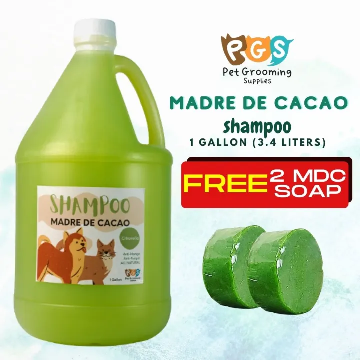 COD PET Shampoo Citronella Scent 1 Gallon with Free 2 MDC Soap Madre De ...