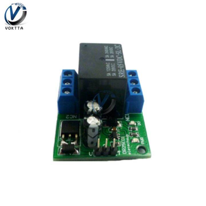 Dc5-24v 3-5a Flip-Flop Latch Dpdt Relay Module Double Pole Double Throw ...