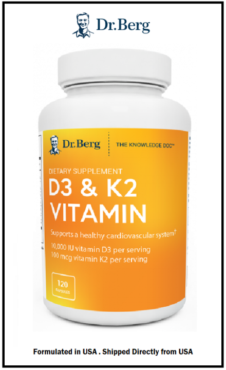 Dr Berg D3 & K2 Vitamin (READY FRESH STOCKS) | Lazada Singapore