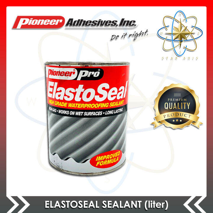 Pioneer Elastoseal High Grade Waterproofing Sealant ( 1 liter) 1L | Lazada PH