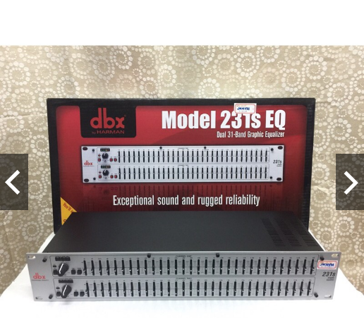 ORIGINAL DBX 231s EQ DUAL 31-BAND GRAPHIC EQUALIZER | Lazada PH