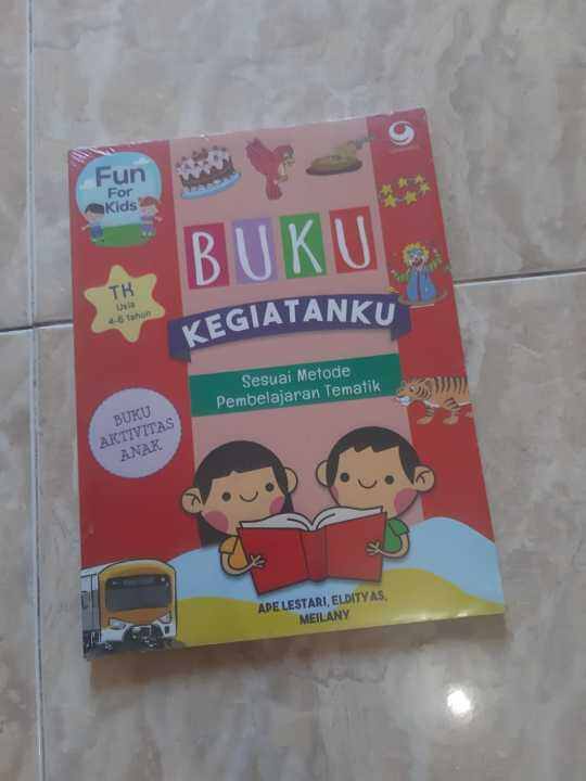 Buku Aktivitas Anak Fun for Kids Buku Kegiatanku TK Usia 4-6 Tahun ...