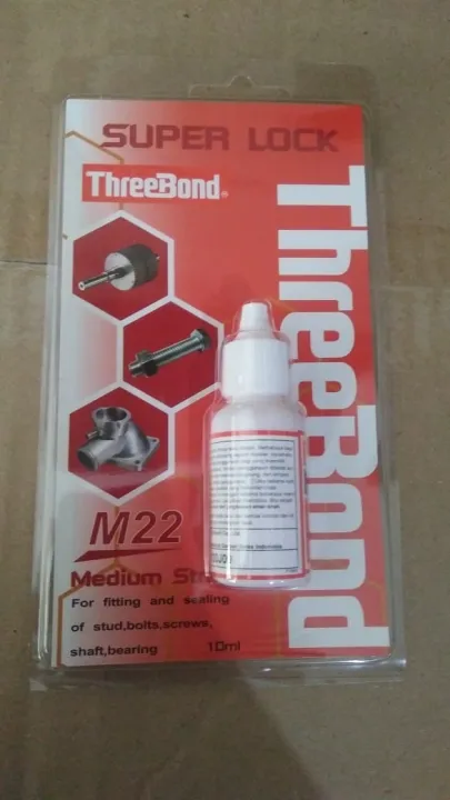 Lem Baut Super Lock Threebond Medium Strength M22 10ml | Lazada Indonesia