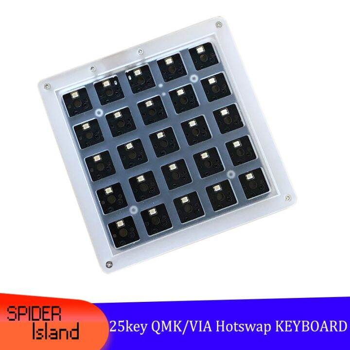 QMK VIA Keyboard 25 Key Mechanical Programmable Programming Macro ... QMK VIA Keyboard 25 Key Mechanical Programmable Programming Macro ...