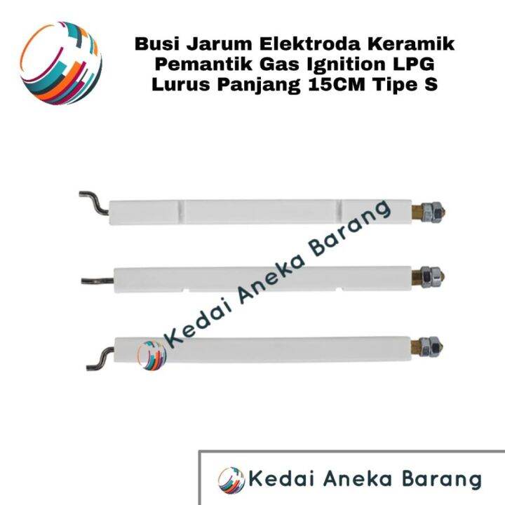 Busi Jarum Pemantik Pematik Elektroda Electrode Keramik Ceramic Gas LPG ...