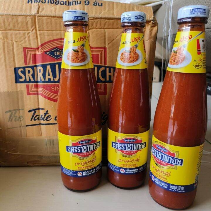 Thailand Sriracha Panich Medium Spicy Chili Sauce Sri Raja Panich | Lazada