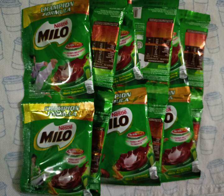 Milo Powdered Choco Malt Drink 24 Grams 12 pcs per tie | Lazada PH